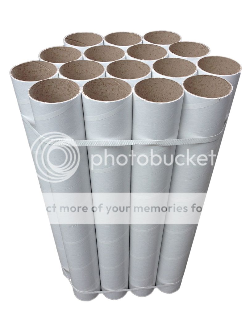 Many Sizes A1 A2 Bulk White Postal Tubes Packing Tubes End Caps